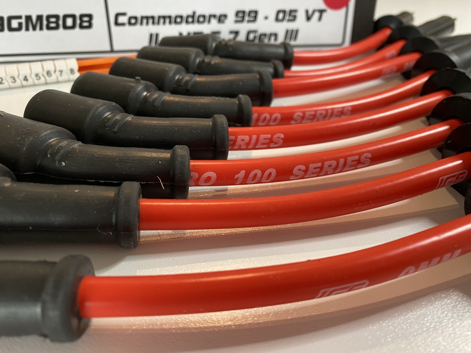ICE PRO 100 9mm Ignition Spark Plug Leads V8 Holden Commodore 06-13 VE ...