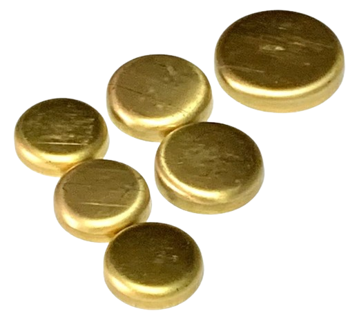 New Brass Welch Plug Kit Fits Nissan Datsun 120Y A12