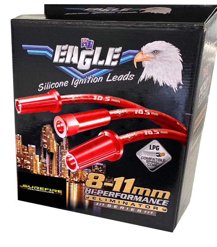 EAGLE 9mm Ignition Spark Plug Leads Fit V8 Leyland P76 4.4L Carb OHV ...