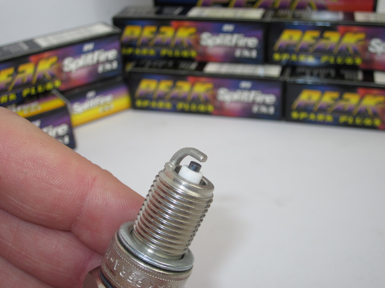 EAGLE IGNITION LEADS and SPLITFIRE SPARK PLUGS Fit Hyundai Excel S ...