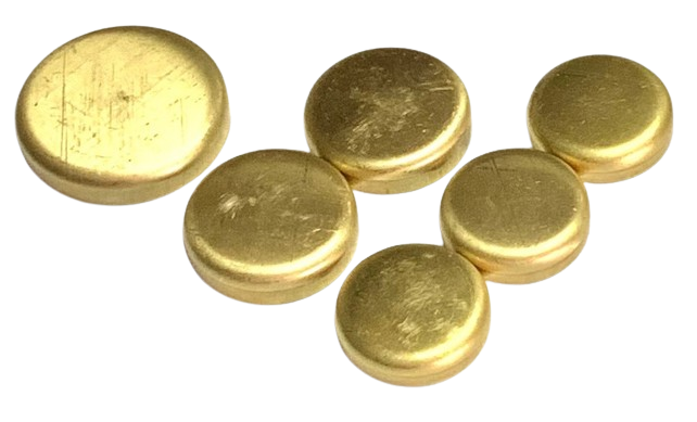 New Brass Welch Plug Kit Fits Nissan Datsun 120Y A12