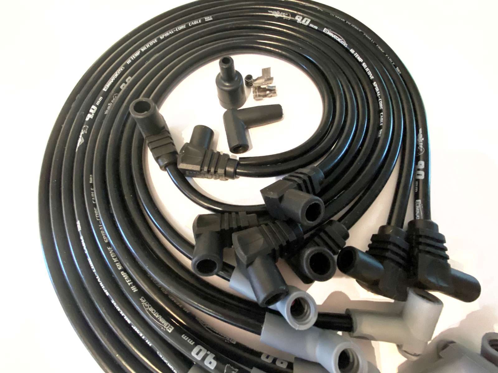 Eagle 9mm Ignition Spark Plug Leads Fit V8 SB Chev 90°Dist 90°SPB 283 ...