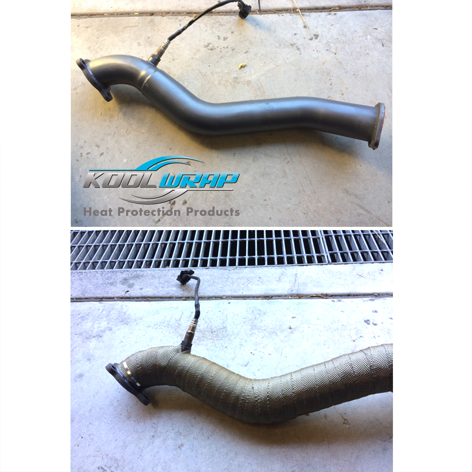 TITANIUM HEADER EXHAUST WRAP TAPE 2000F Heat Protection 4.5m x 25mm +S ...