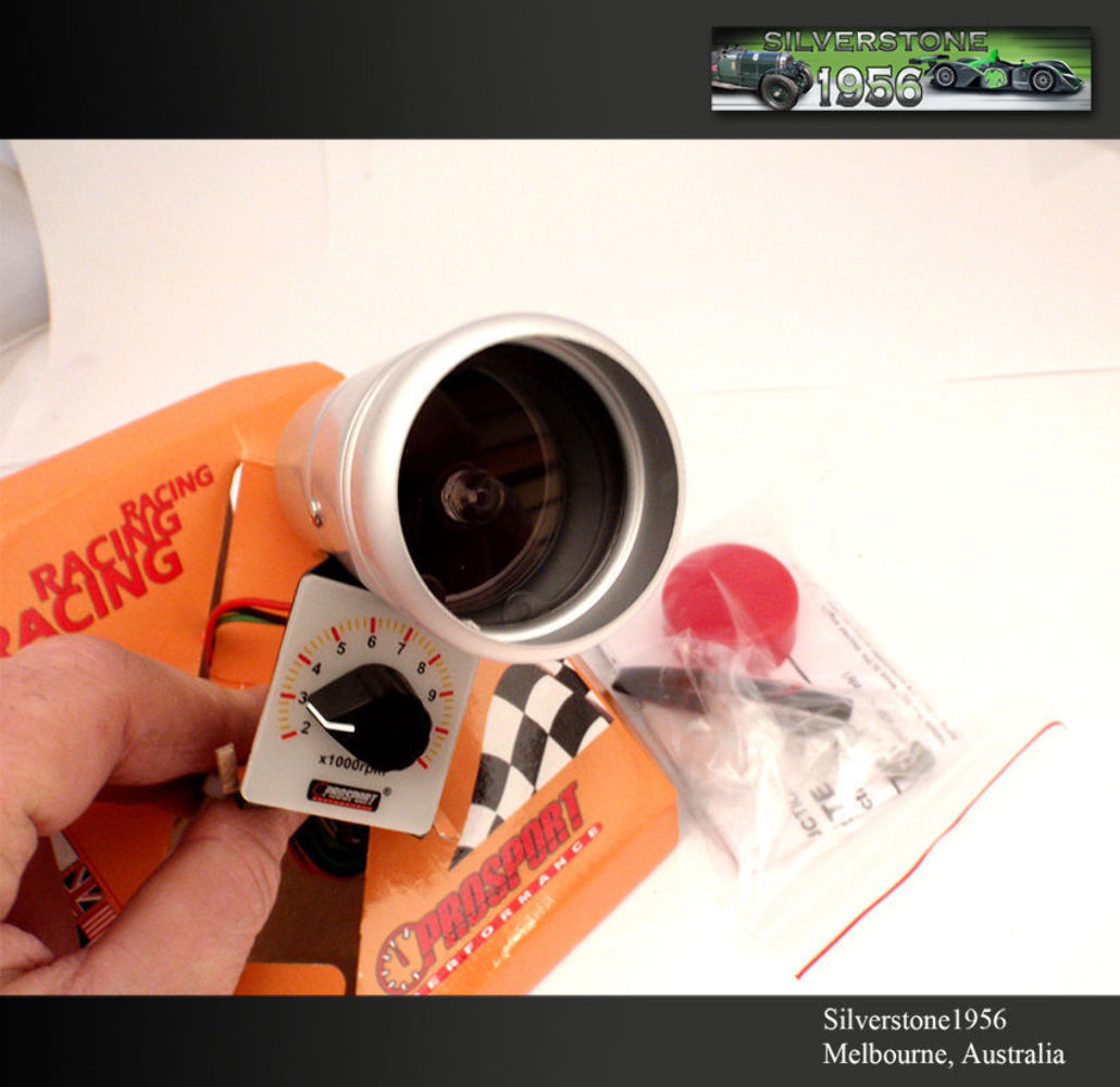 Prosport Shiftlite Shift Light Indicator Silver Aluminium Adjustable 0 ...