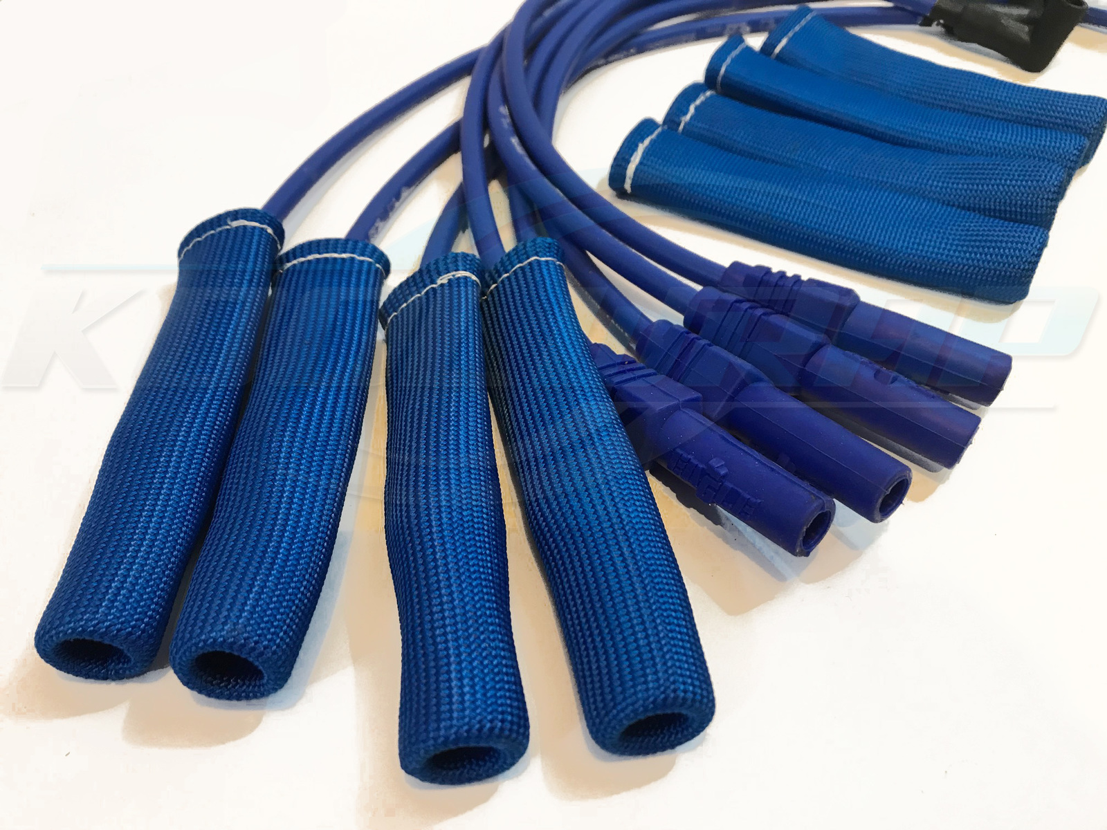 Insulating Spark Plug Boot Hi Temp Heat Shield Sleeves Blue Protector ...