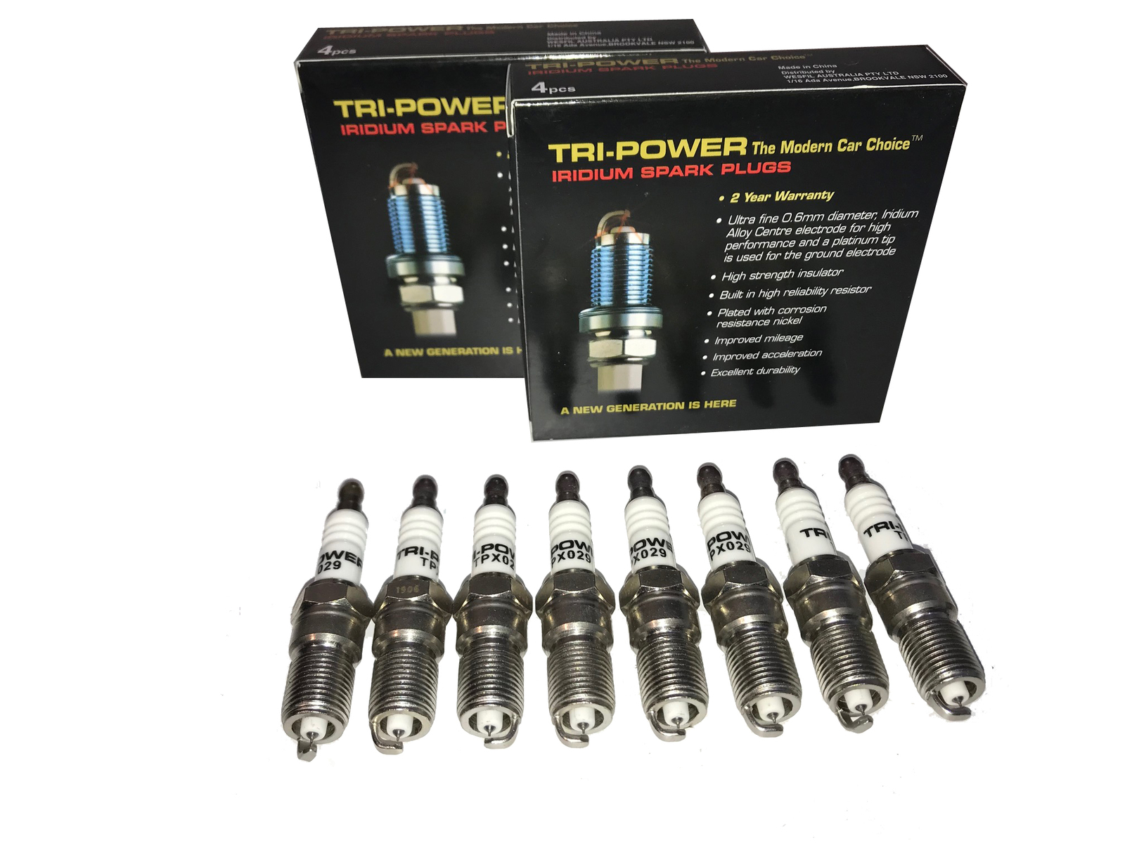 ICE PRO 100 9mm Ignition Platinum Spark Plug V8 Fits Commodore VZ -VF ...