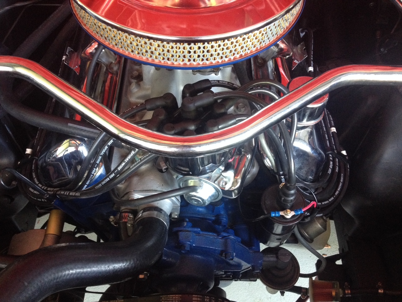 Eagle 9mm Ignition Spark Plug Leads V8 Ford 289-302 Windsor 115°SPB HEI ...