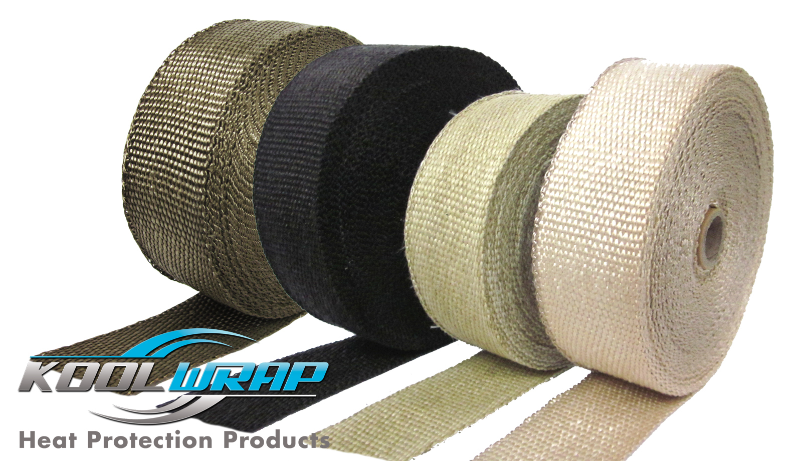 HEADER EXHAUST WRAP TAPE 2000F Heat Protection White 15m X 50mm + 10 ...