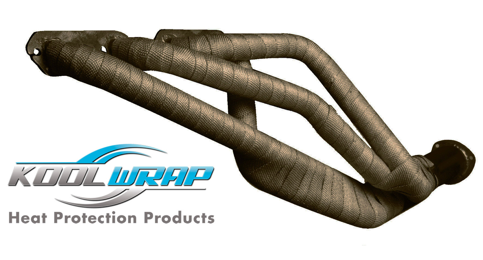 EXHAUST WRAP TITANIUM HEADER TAPE Heat Insulation 2000F 15m x 50mm + S ...